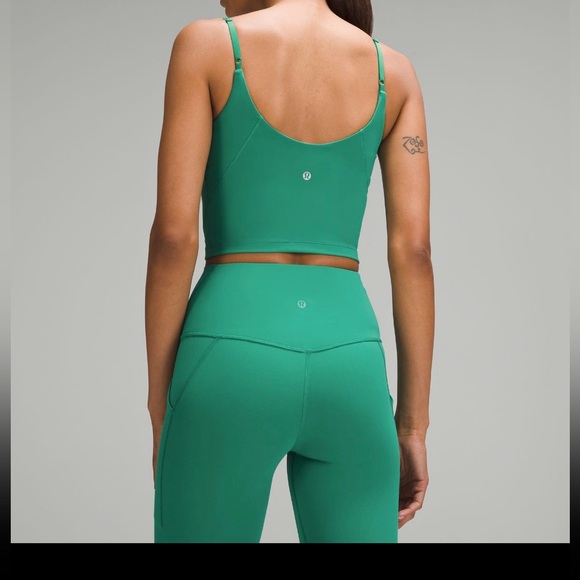 lululemon athletica | Tops | Lululemon Align Cropped Cami Tank Color ...